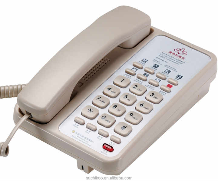 Sachikoo Modern Classic ABS Telephone Set for Hotels & Offices