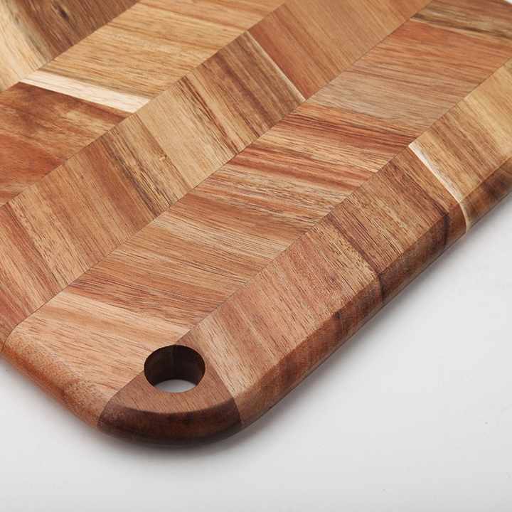 Original Fishbone Pattern Acacia Wood Cutting Board Oblique Splicing ...