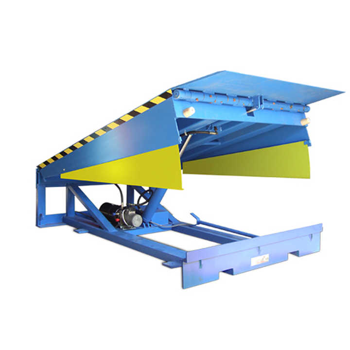 High Quality Stationary Hydraulic Container Loading Ramp