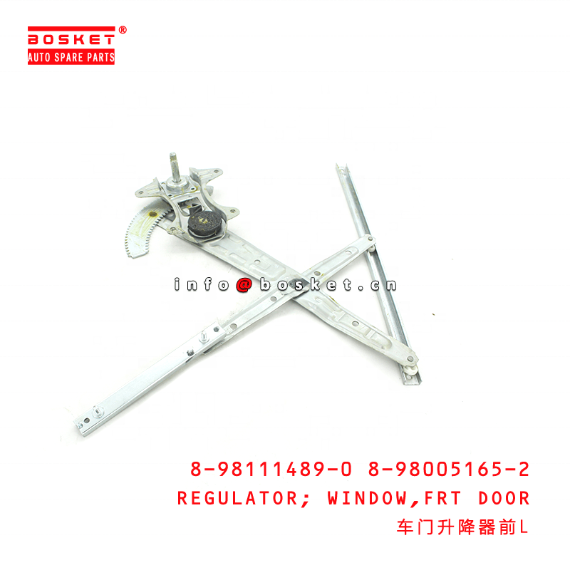 8-98111489-0 8-98005165-2前门玻璃升降器8981114890 8980051652适用于ISUZU D-MAX ...