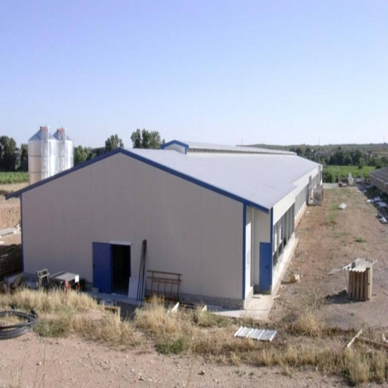 Poultry House Farming Laying Broiler Chicken Cage Steel Structure ...