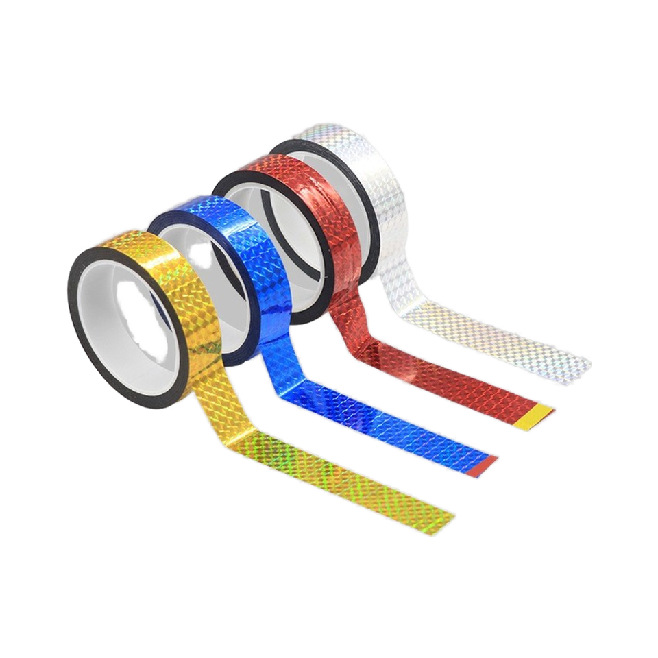 BOPP Laser Tape Paper Edges Glitter Adhesive DIY Decoration Sticker ...