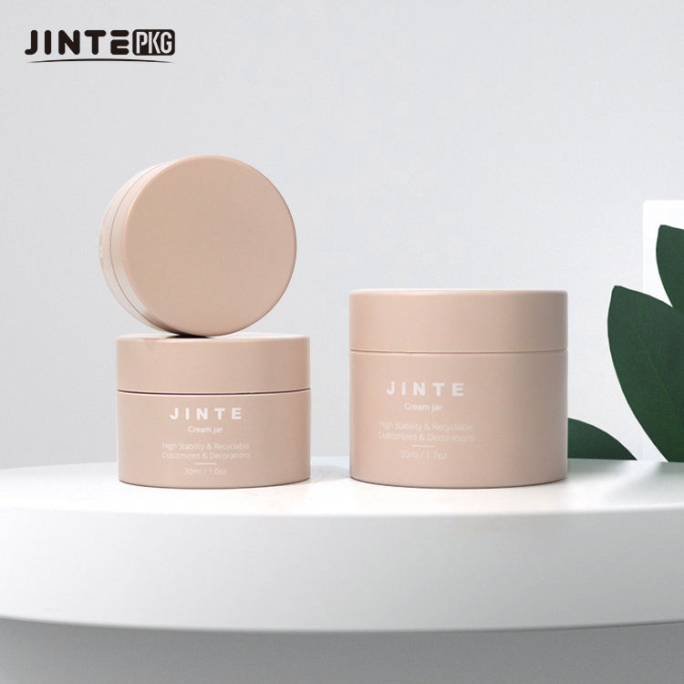 Quiet Luxury Matte Nude Beige 4oz 5oz 6oz 8oz Beige Plastic Cosmetic ...