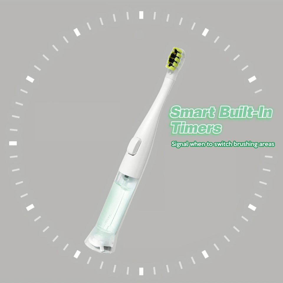 SonicPump Electric Toothbrush – Battery Operated with Built-in ...