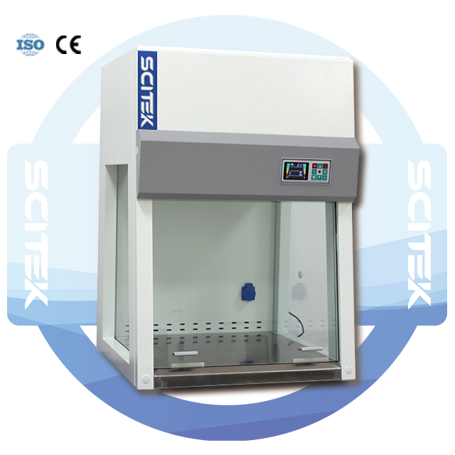 SCITEK 5ft Vertical Laminar Flow Cabinet HEPA Filter Laminar air Flow ...