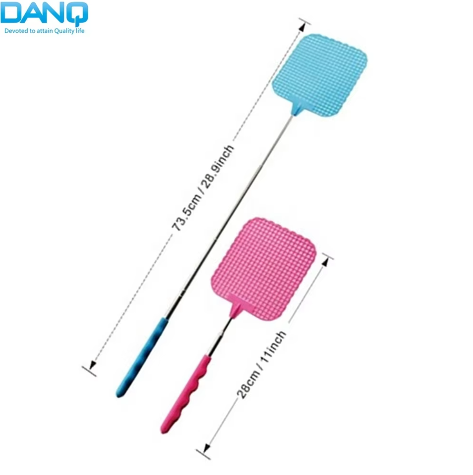 Heavy-Duty Square Plastic Fly Swatter, Retractable Handle From 28 to ...