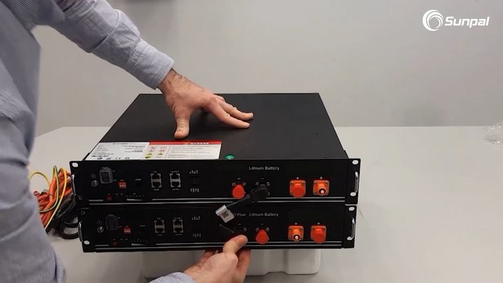 Sunpal 48V Lithium Ion Phosphate Battery Pack - 100Ah & 200Ah, 10-Year ...