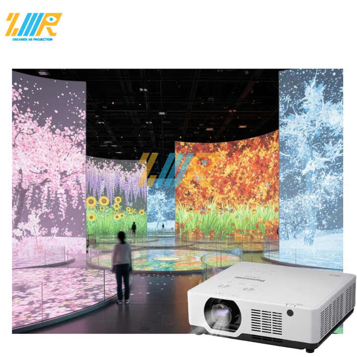 4K Laser Immersive Room Projection Mapping One-Stop Supplier Theme Park ...