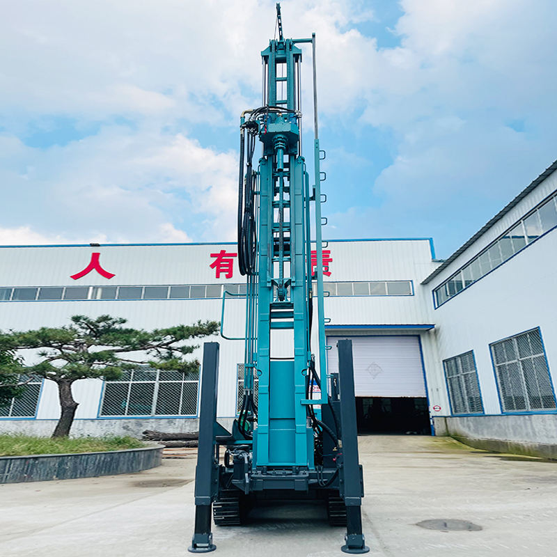 Compact Full Hydraulic Water Well Drilling Rig Suitable for Small-Scale ...