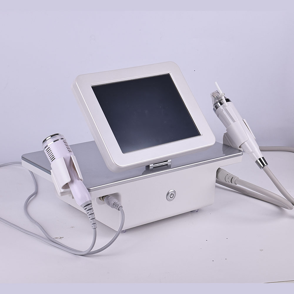 2 In 1 Portable Cold Hammer RF 12 Needle Microneedling Fractional ...