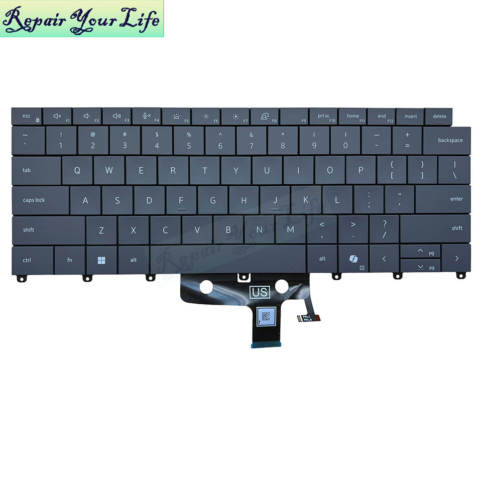 100% New Led Backlit Laptop Keyboard For Dell 0fym88 & Others