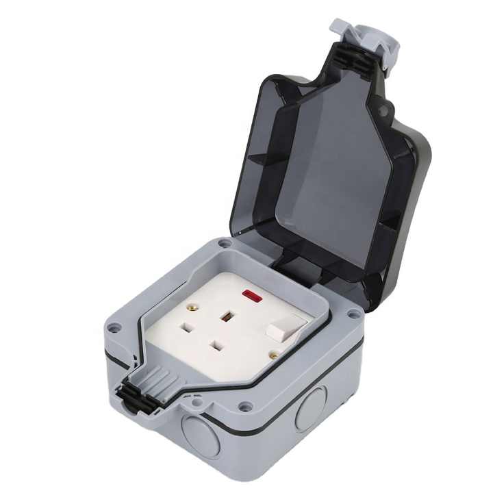 Weatherproof 13a Uk Power Socket Cover For Outdoor Use | Wholesale