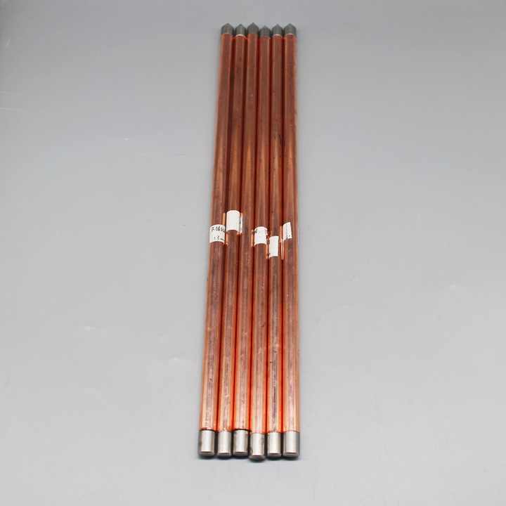 High Quality Electric Copper Clad Steel Bonded Earth Square Cross Rod ...