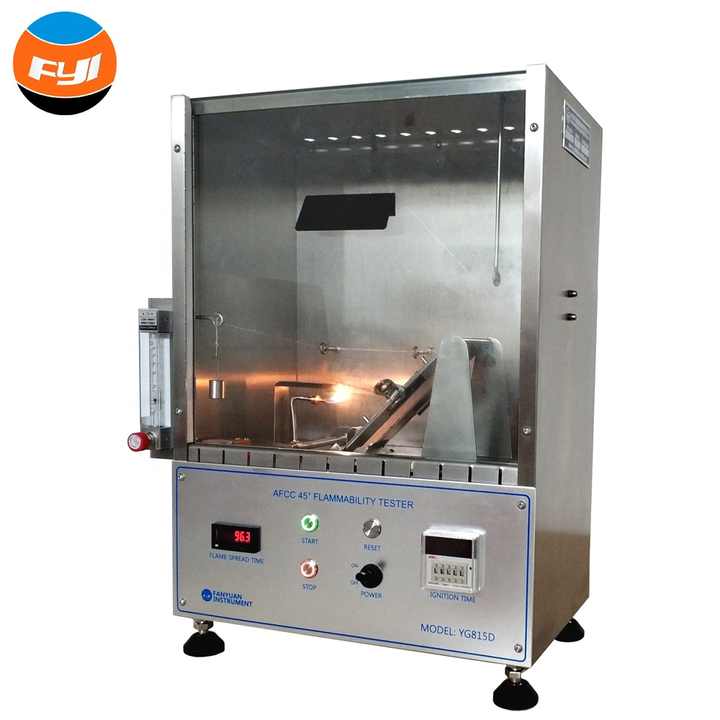 Horizontal Flammability Test Chamber YG815B - Textile Testing Instrument