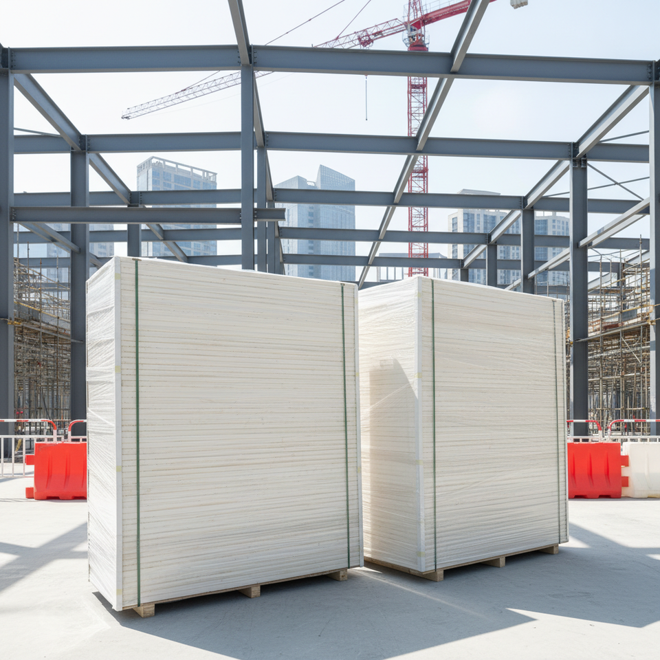 SWISSIWS MGO Perlite Board 25-75mm 330-500kg/m Fireproof Grade A1 Eco ...