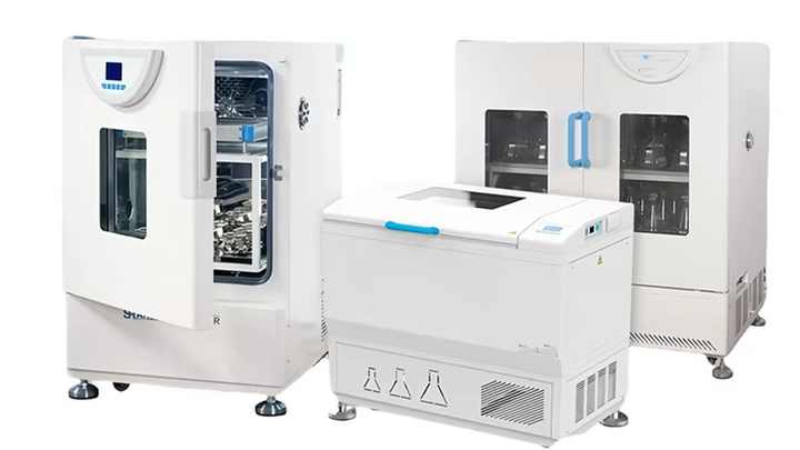 Swing-up Door Horizontal Type Large Shaker Incubator Bacterial Shaker ...