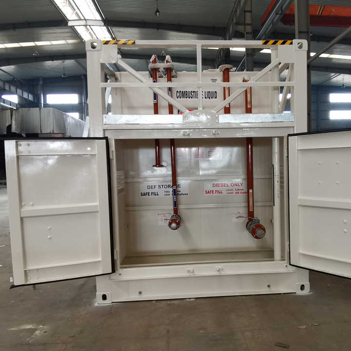 Dual Compartment Bunded Tank for Diesel and ADBLUE Storage
