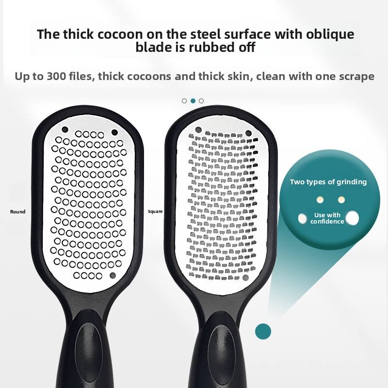 Stainless Steel Foot Scraper with Lid Foot Grinding Device Foot Rubbing ...