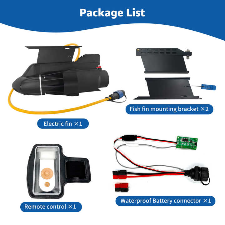 Directional Belly Boat Float Tube Kayak Motor - 360W Power