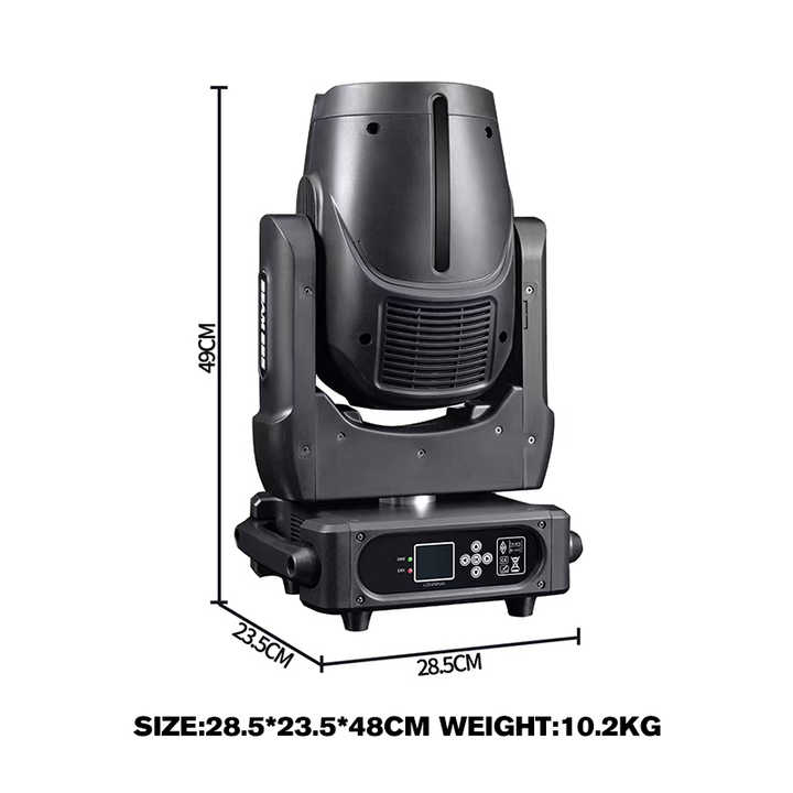 Professional Lighting New 295W Moving Head Beam Light for Wedding DJ ...