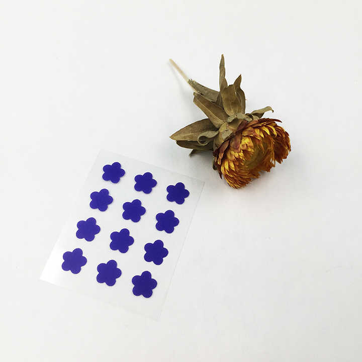 Purple Flower Shape Hydrocolloid Acne Treatment Patches