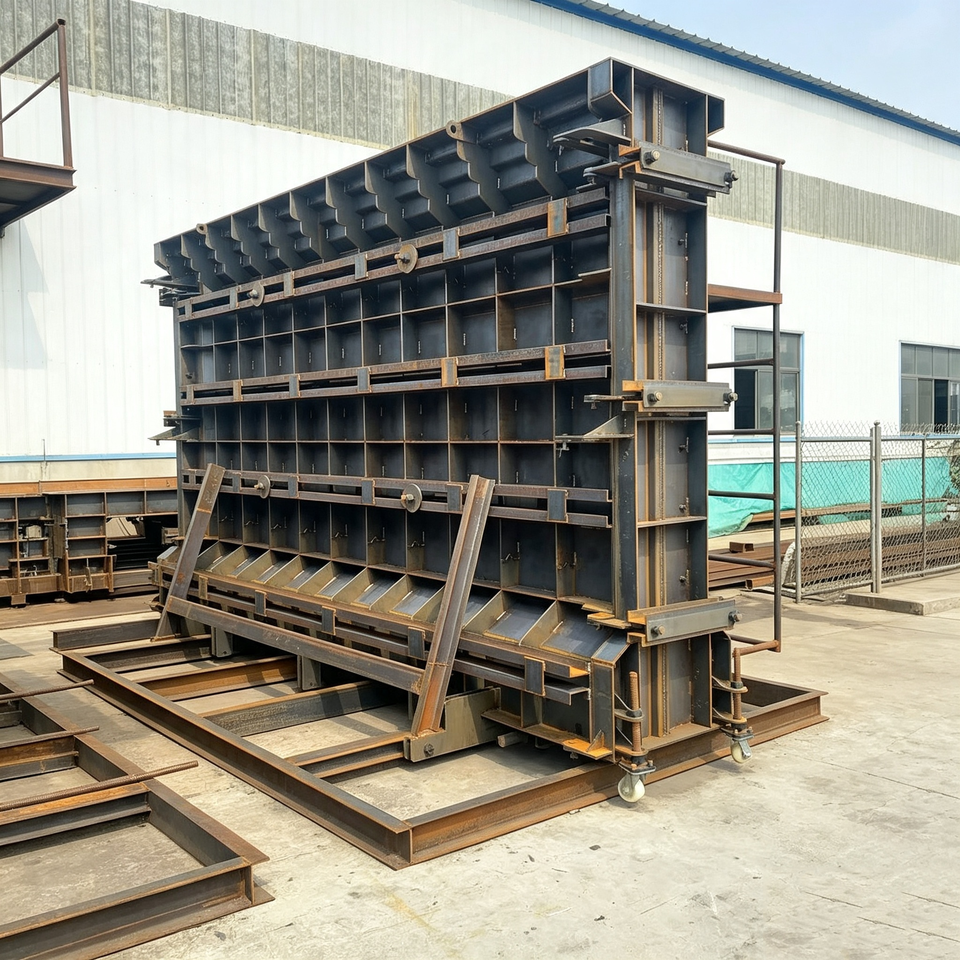 Reusable Detachable Steel Formwork Mould Precast Modular Concrete House ...