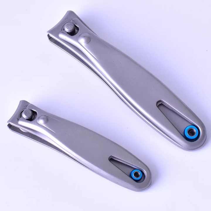 Titanium Large Ergonomic Handle Fingernail Clippers Brushed Stainless ...