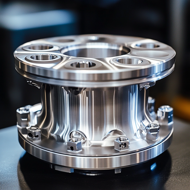 High Precision Billet Rear Wheel Hub - CNC Machined 6061-T6 Aluminum ...