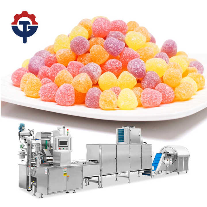 Modular Fully Automated Gummy Jelly Candy Machine 150kg Per Hour Gummy ...