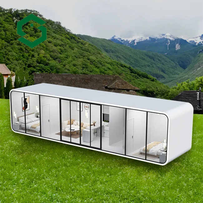 Custom Design Outdoor Modular Apple Cabin - Eco Friendly