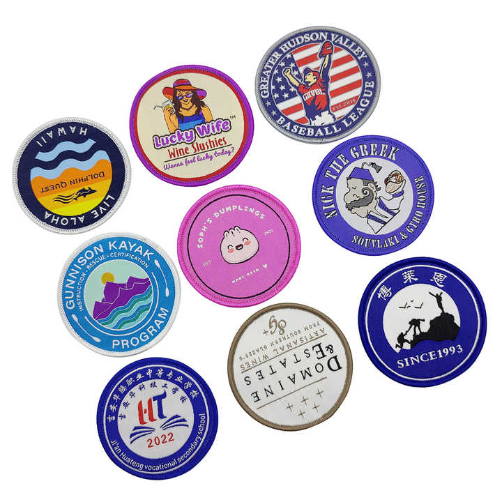 Personalized New Fashion Custom Woven Patches Comfortable 3D ...