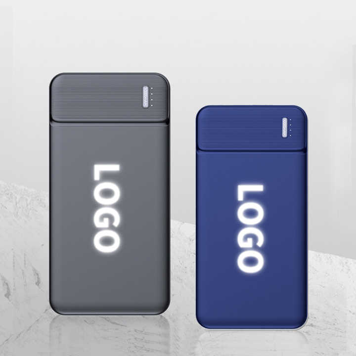 Luminous LED Power Bank 10000mah - Custom Logo Gift