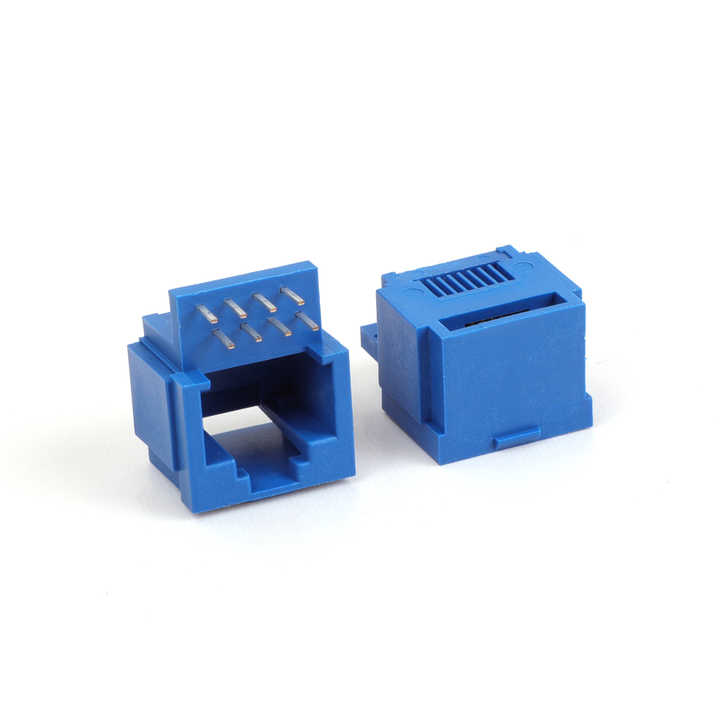 Ethernet RJ45 Female Connectors with Magnetics Network PCB Modular Jack ...
