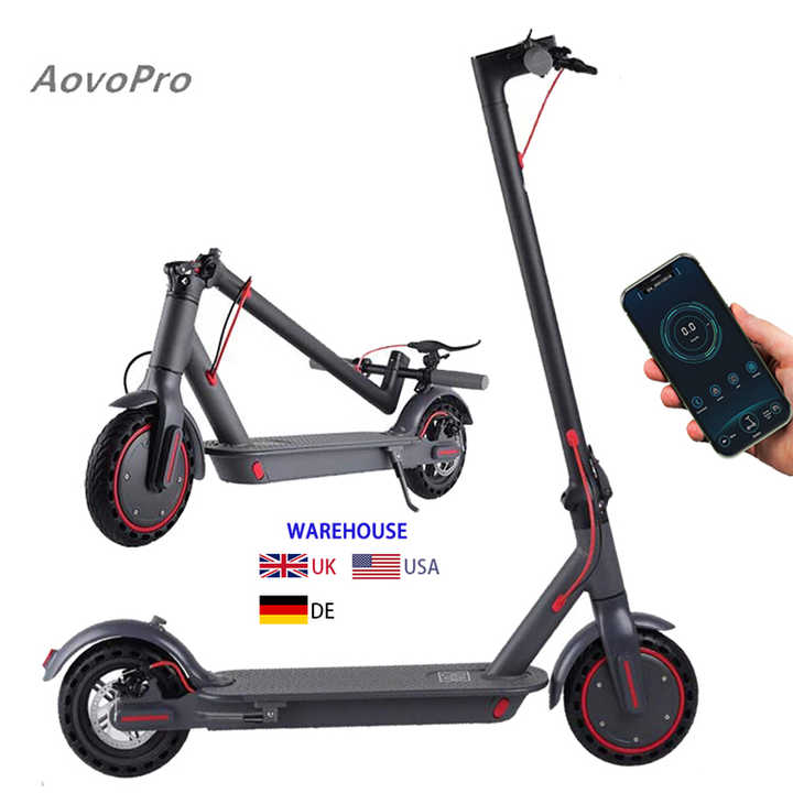 Aovo PRO Scooter Official 350W Motor 10.5Ah Battery Waterproof IP65 8.5 ...