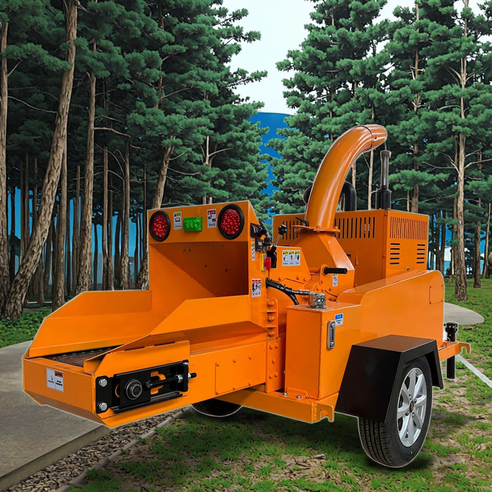 Forestry Machinery Heavy Duty Industrial Max Power Big Wood Chipper ...
