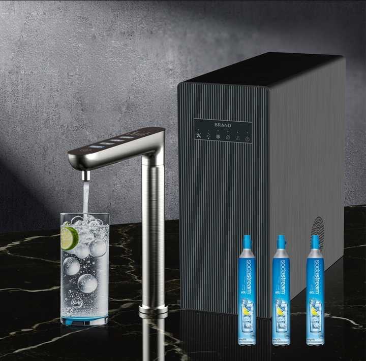 Compressor Cooling Water Dispenser with Soda & Sparkling Water