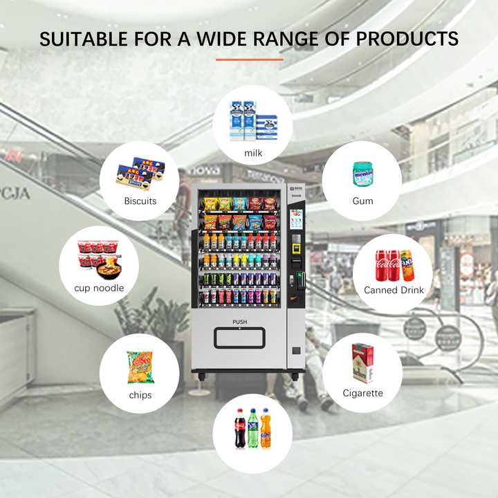 JSK Detergent Cold Drink Vending Machine for Small Business