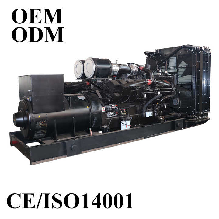 Heavy Duty 1250kva Diesel Generator Set Open Frame Prime 1000kw Mw ...