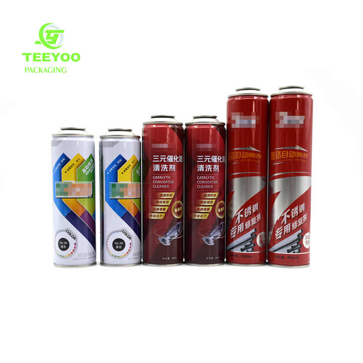 Butane Cans Metal Aerosol Spray Paint Tinplate Aerosol Durable and ...