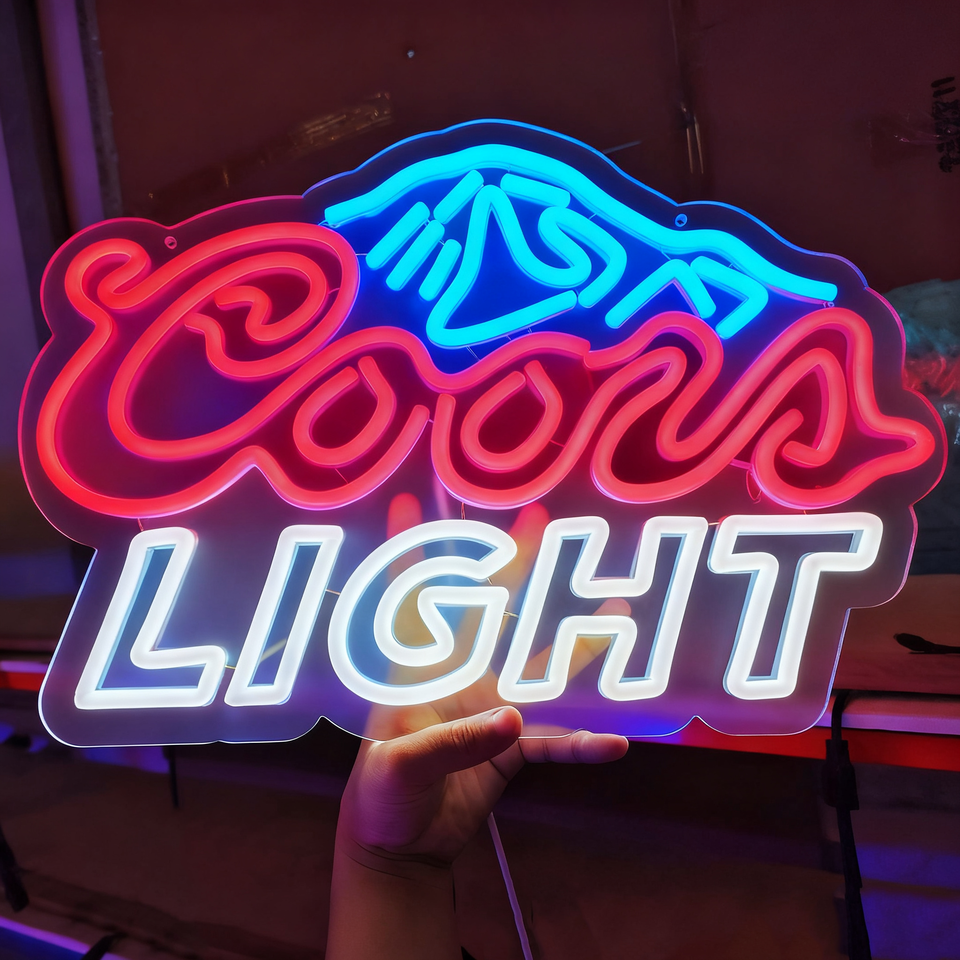 17x11 Inch LED Art Wall Neon Light Sign PVC Home Use Birthday Party ...