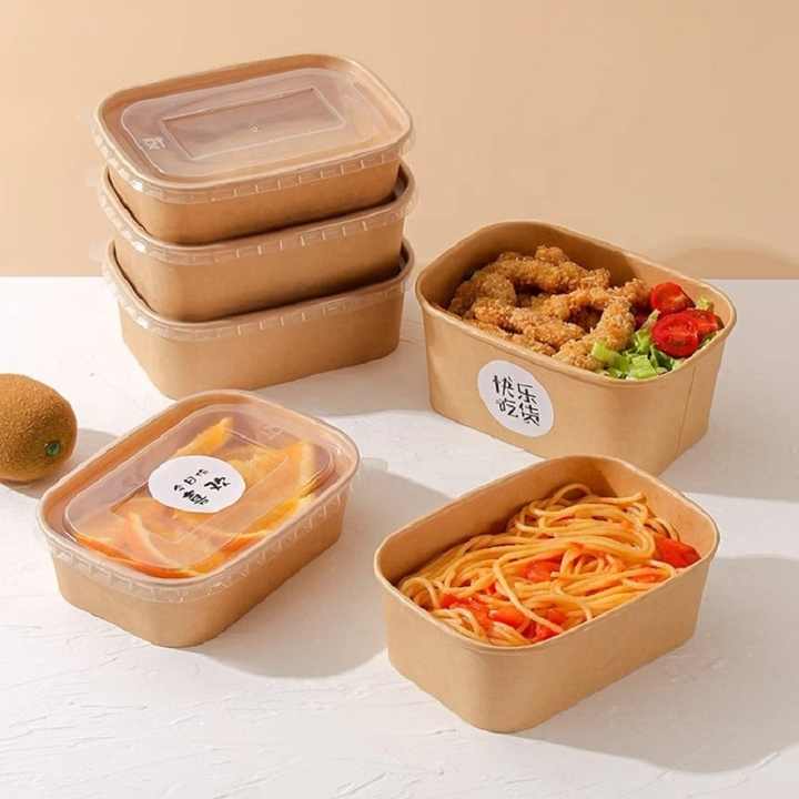 Factory Custom High Quality Salad Bowls Poke Bowl With Logo Rectangle ...
