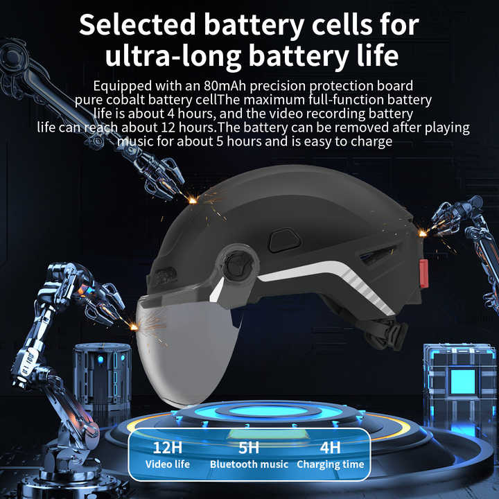AI Conversation Voice Control AI Features Helmet Blue Toother Headset ...