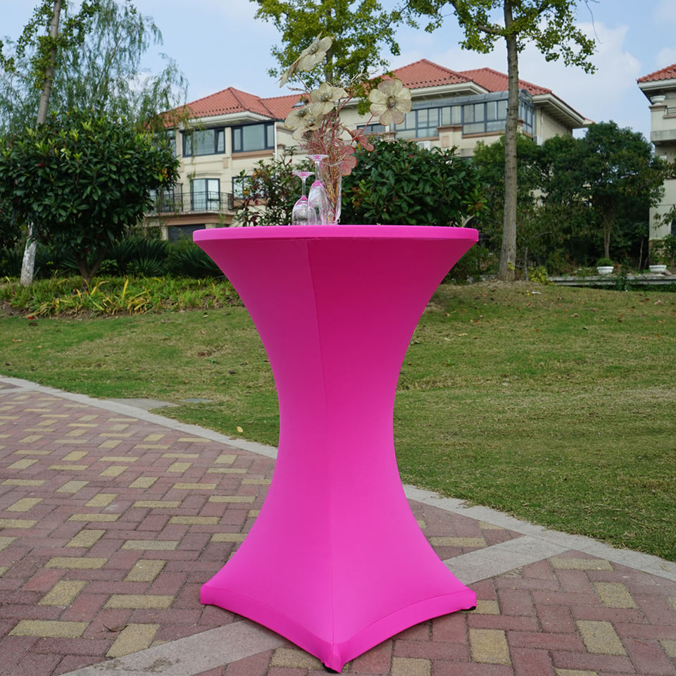 Wholesale Highboy Spandex Cocktail Table Cloths for Banquet Pub Bar ...