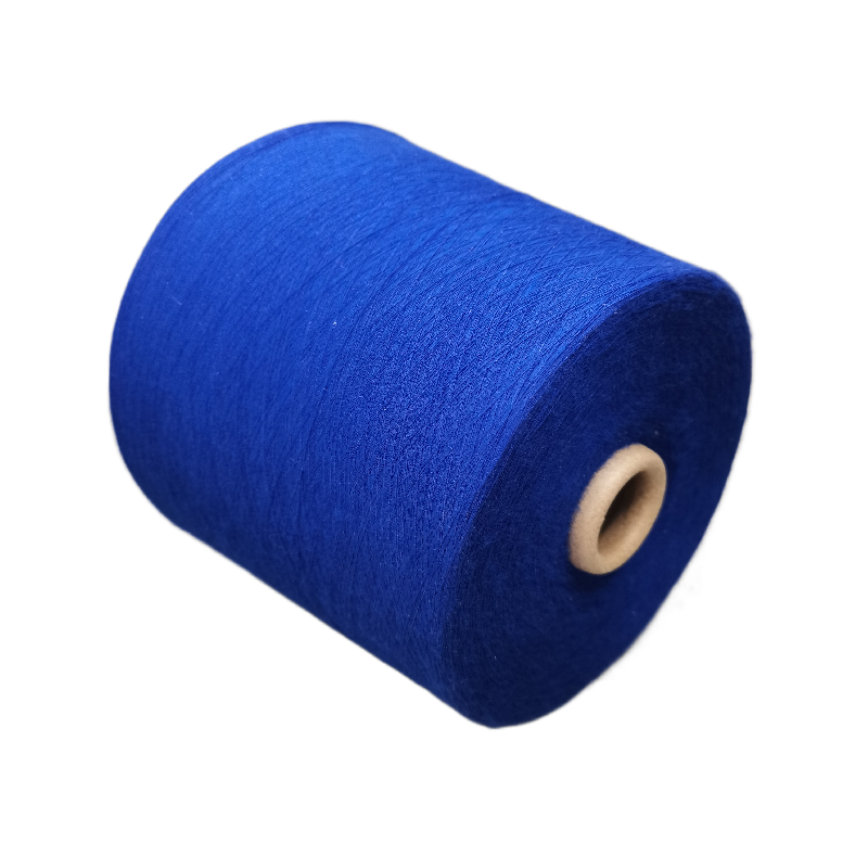 Factory Wholesale 100% Acrylic Yarn 21S Dark Blue Dyeing and Raw ...
