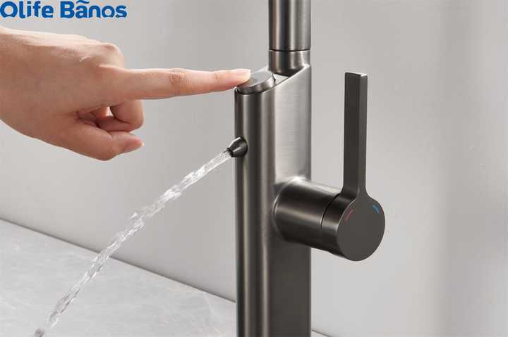 Luxury Flexible Single Handle SUS304 Stainless Steel Kitchen Sink ...