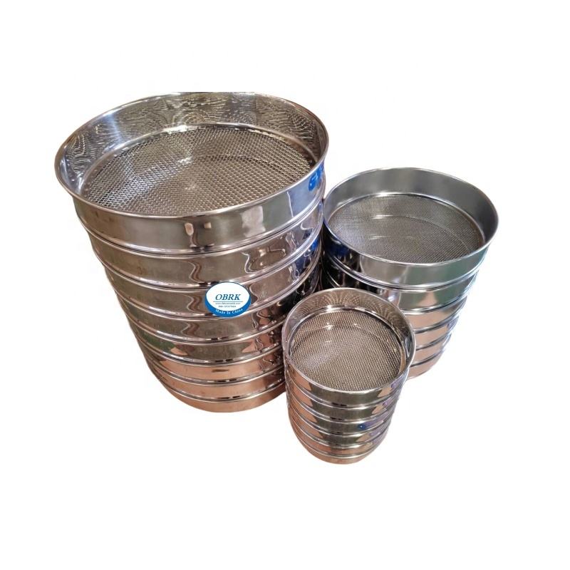 150 Micron Mesh Laboratory test Sieve Soil Sieve Dry Sift Screens ...