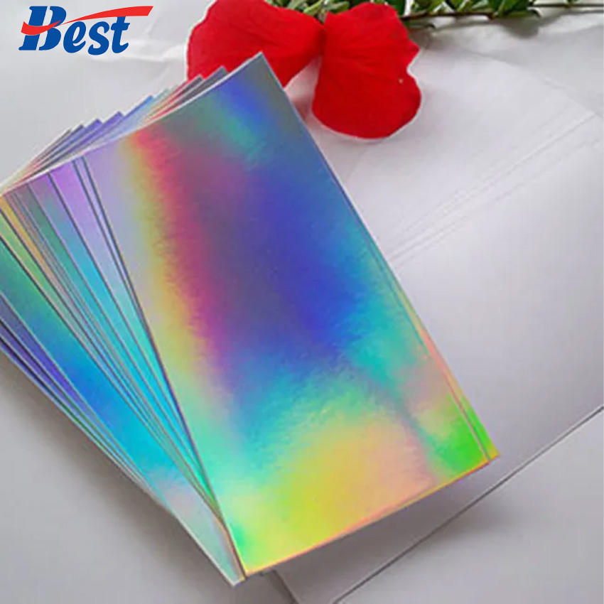 Chrimbo Colored Metallized Paper Holographic Paperboard for Printing ...