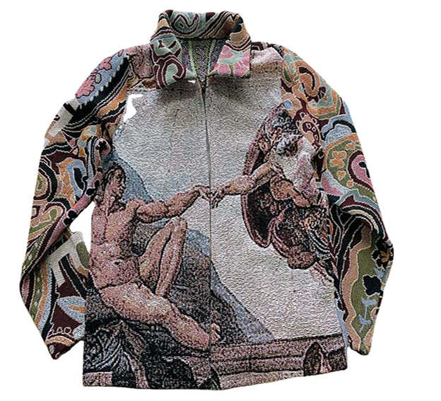 Wholesale Low Price High Quality Woven Embroidery Jacket