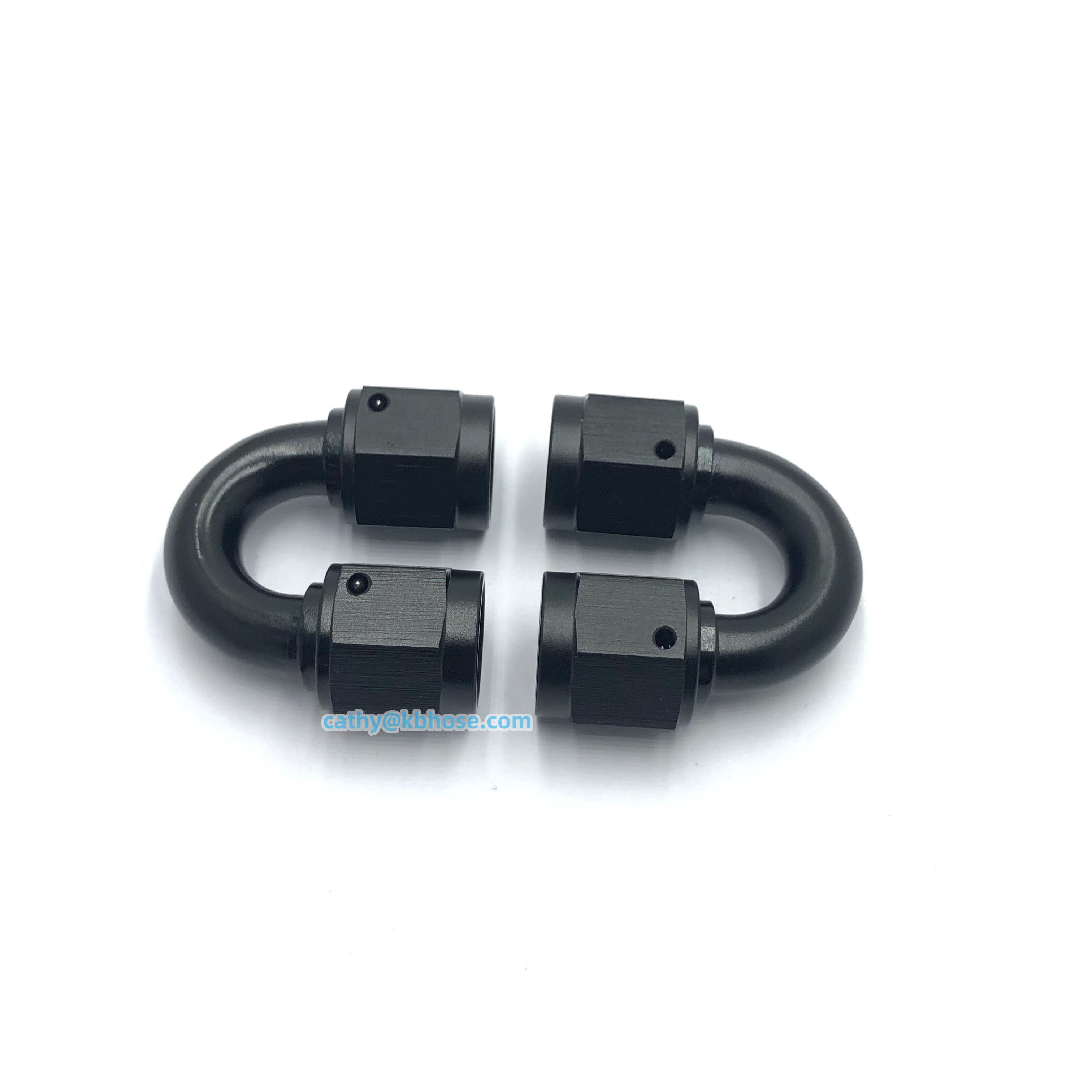 180 Degree Swivel Connector - Brass Iron Alloy Options