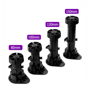 80/100/120 mm Plastic Adjustable Cabinet Leg Plinth leg Furniture ...